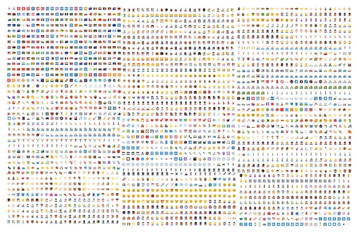 3500 Emoji Bundle, Png and Svg Formats, Emoji Icons, Emoji Png, Emoji ...