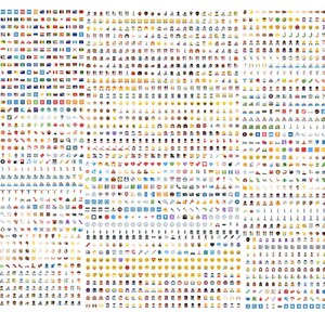 3500 Emoji Bundle, Png and Svg Formats, Emoji Icons, Emoji Png, Emoji ...