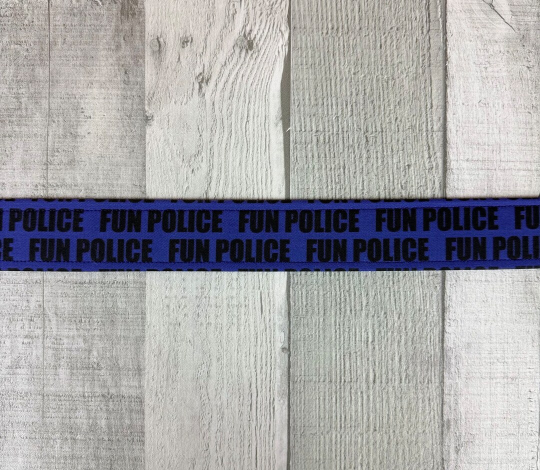 Fun Police Dog Collar - Etsy