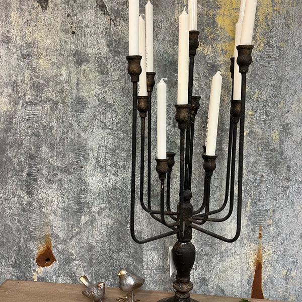 Rustic Candelabra - Etsy