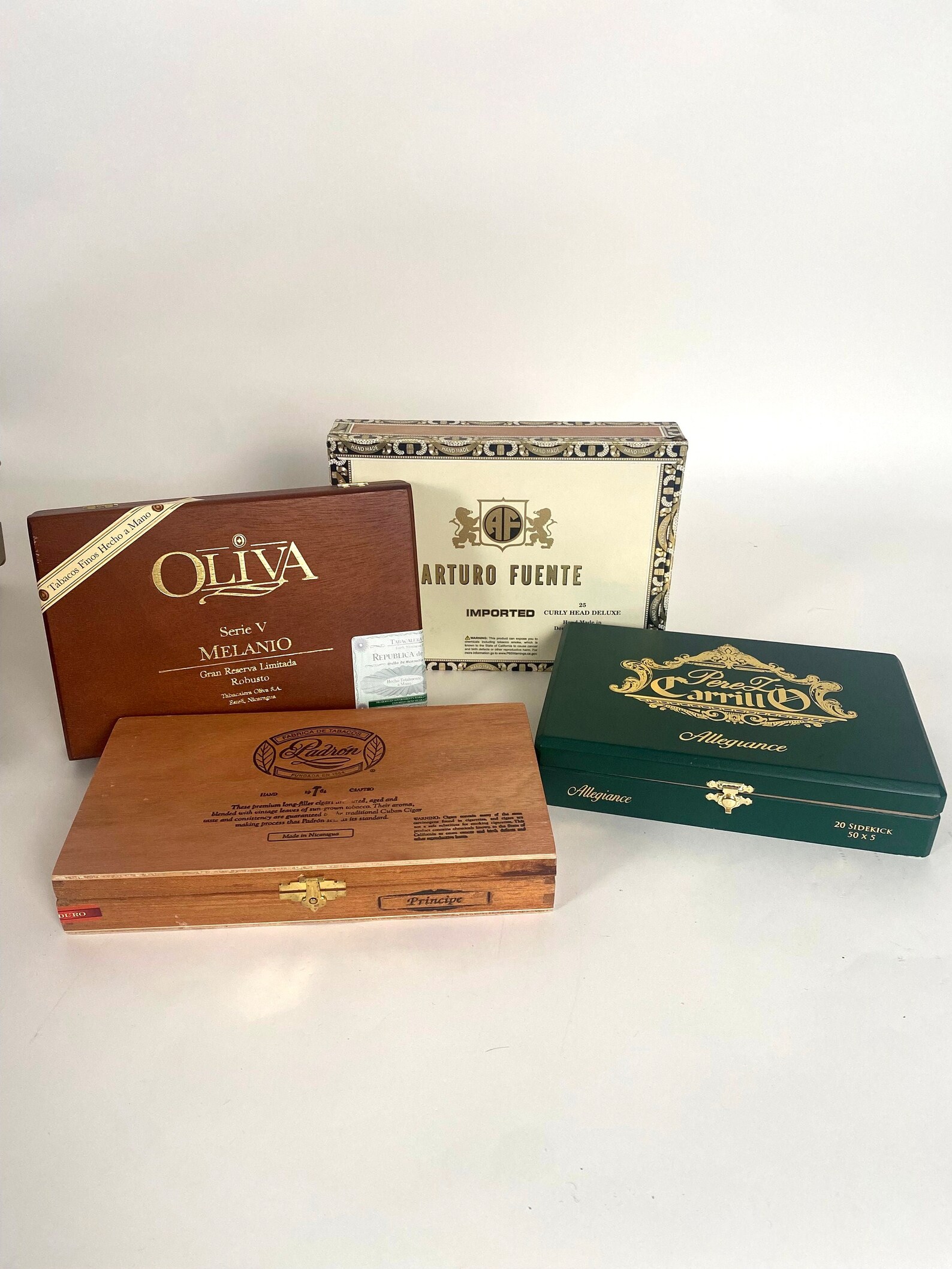 Empty Cigar Boxes, Wooden Cigar Boxes for Crafts & More - Etsy