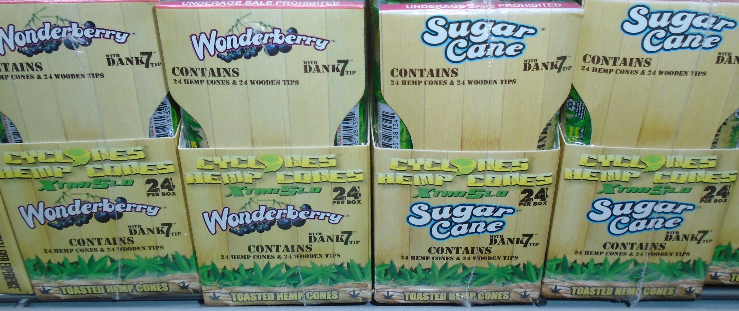 24 Wonderberry or Sugar Cane Cyclones With Dank 7 Tip Toasted - Etsy