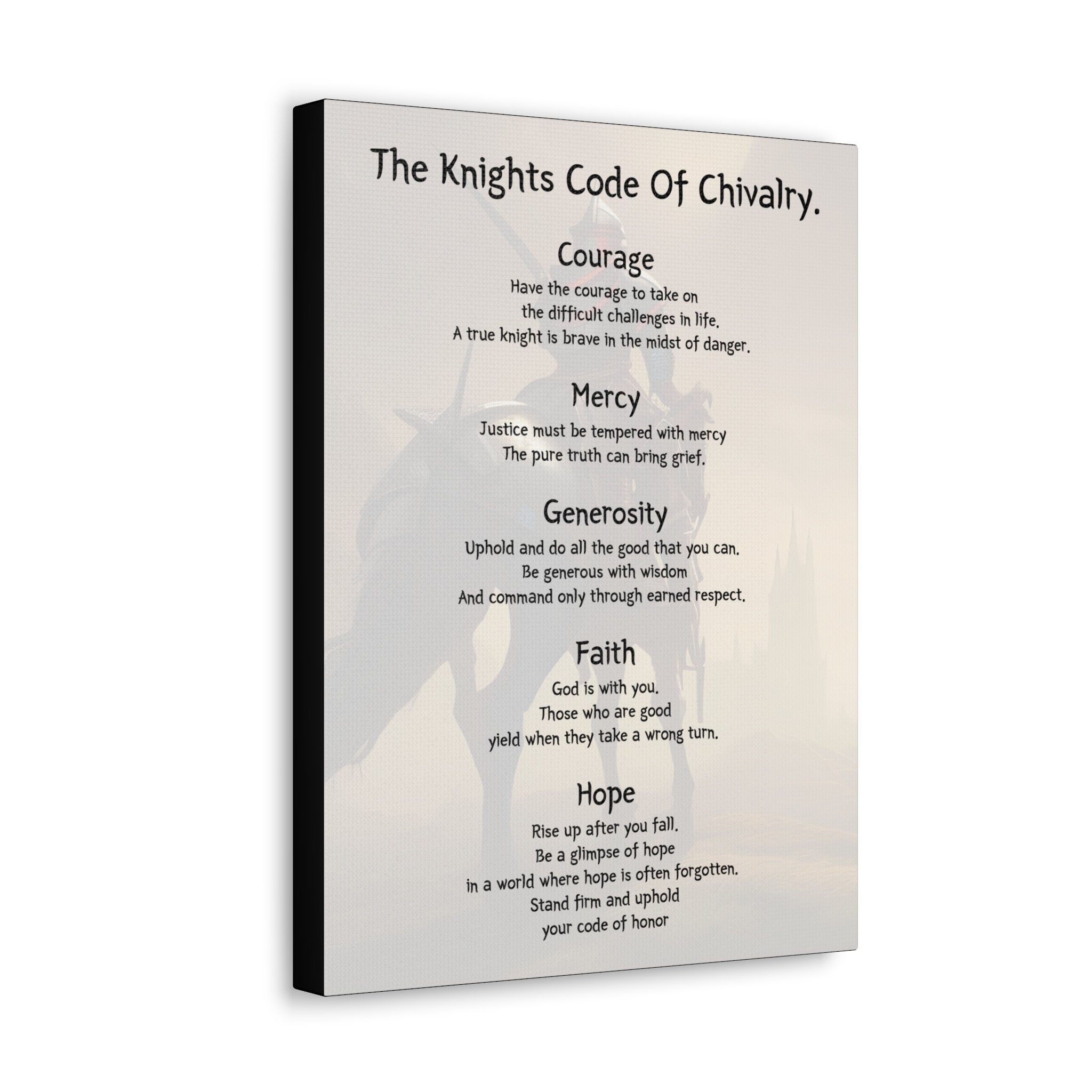 Code Of Chivalry