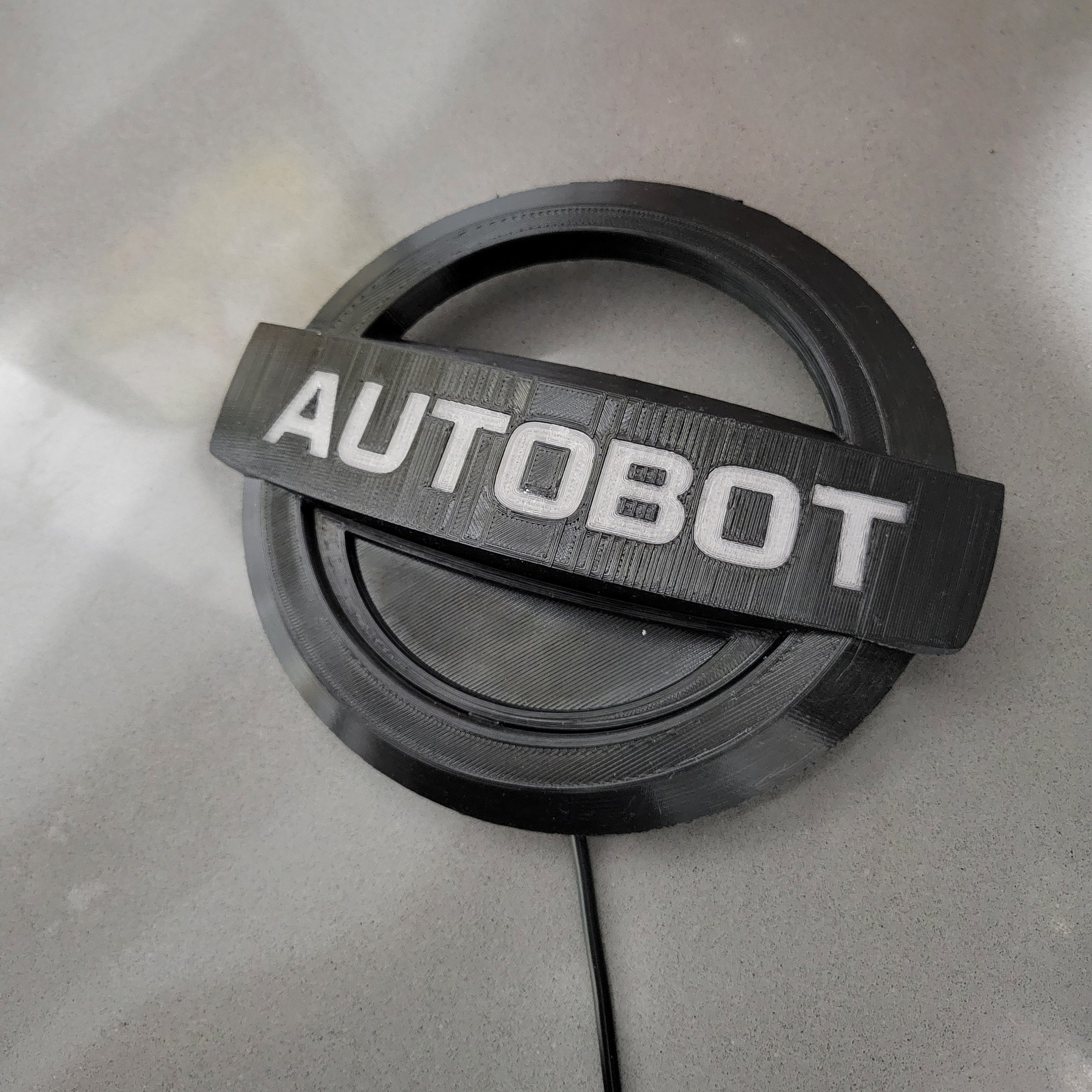 Cutom AUTOBOT LED Emblem 3D Printed FOR 2016-2018, 8th Gen Maxima. - Etsy