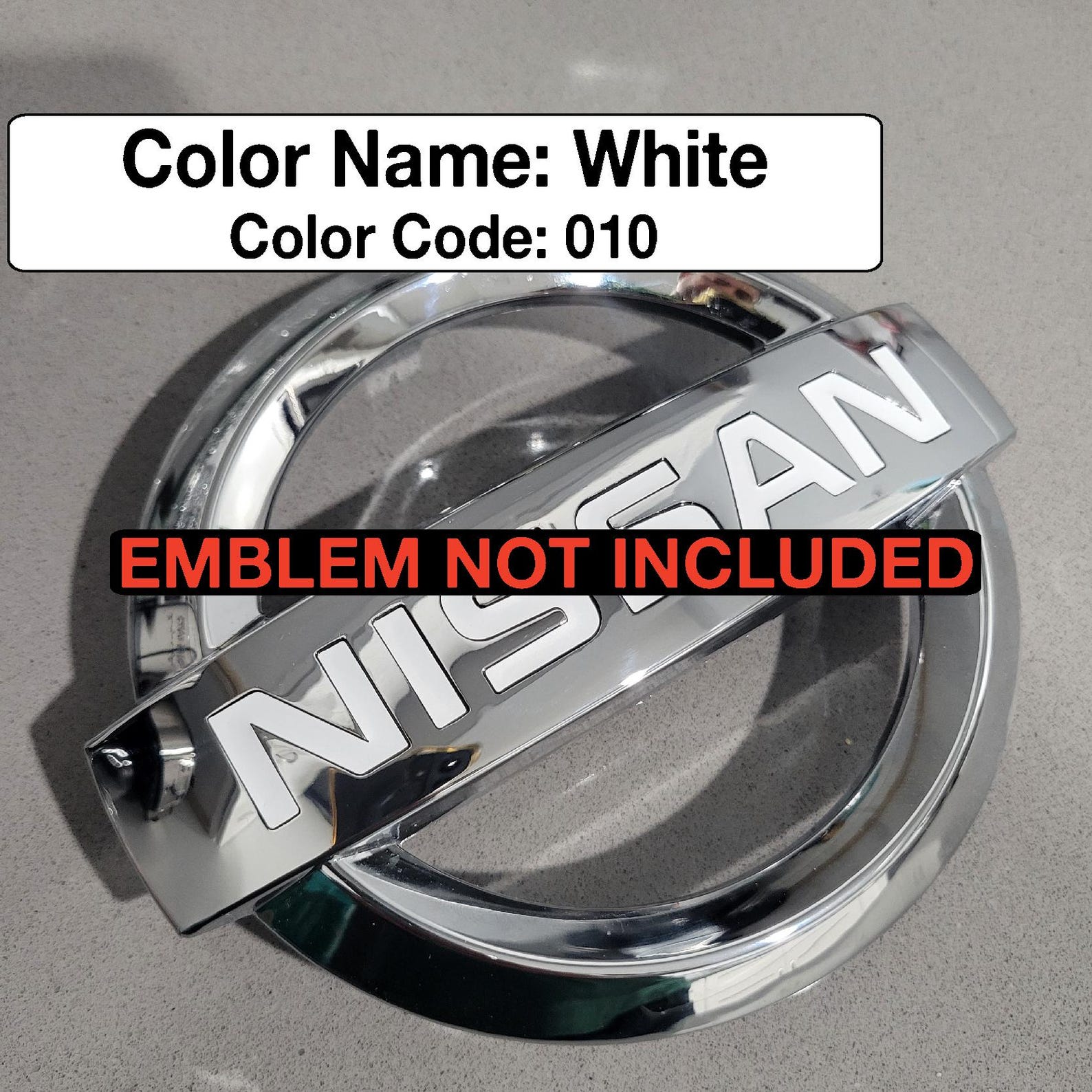 Front Grille Vinyl (die-cut) Inlay for Nissan Rogue, 2011-2016 (ONLY ...