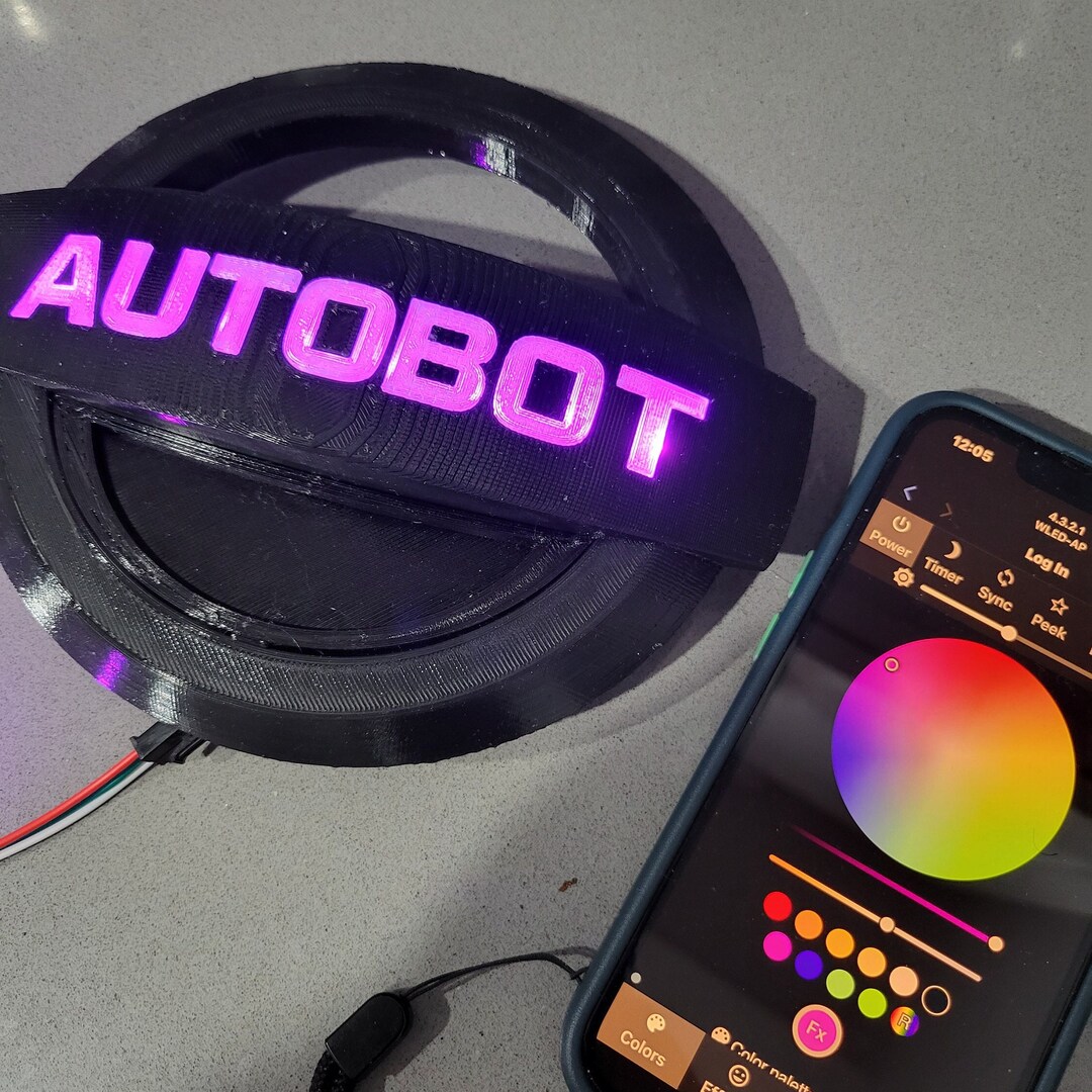 Custom Personalized. RGB Autobot Emblem FOR 2016-2018 7th - Etsy