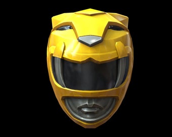 Yellow Ranger Helmet Stl - Etsy