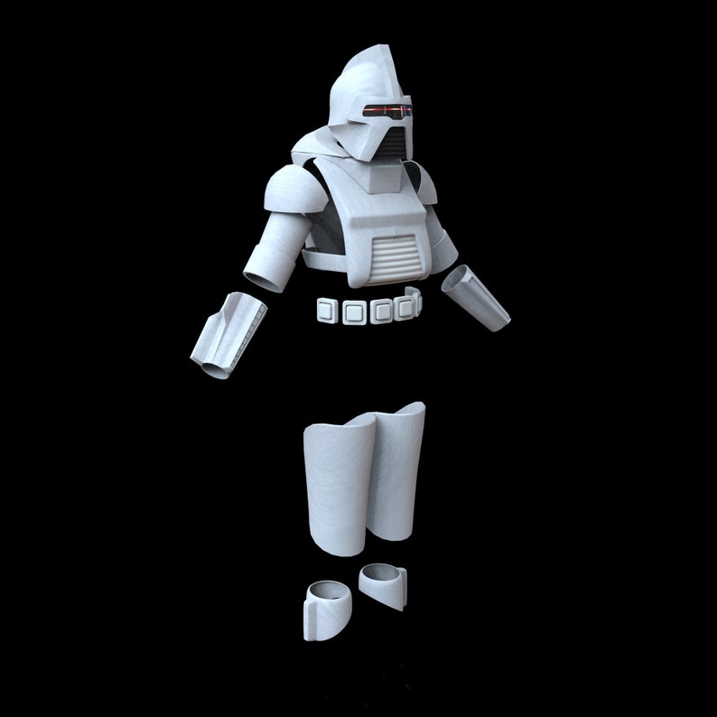 Cylon Centurion Full Wearable Armor With Helmet 3D Model STL - Etsy