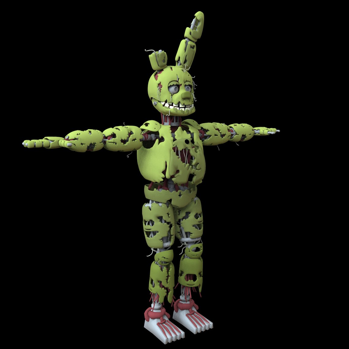 FNAF Springtrap Armadura portátil de cuerpo completo con - Etsy México
