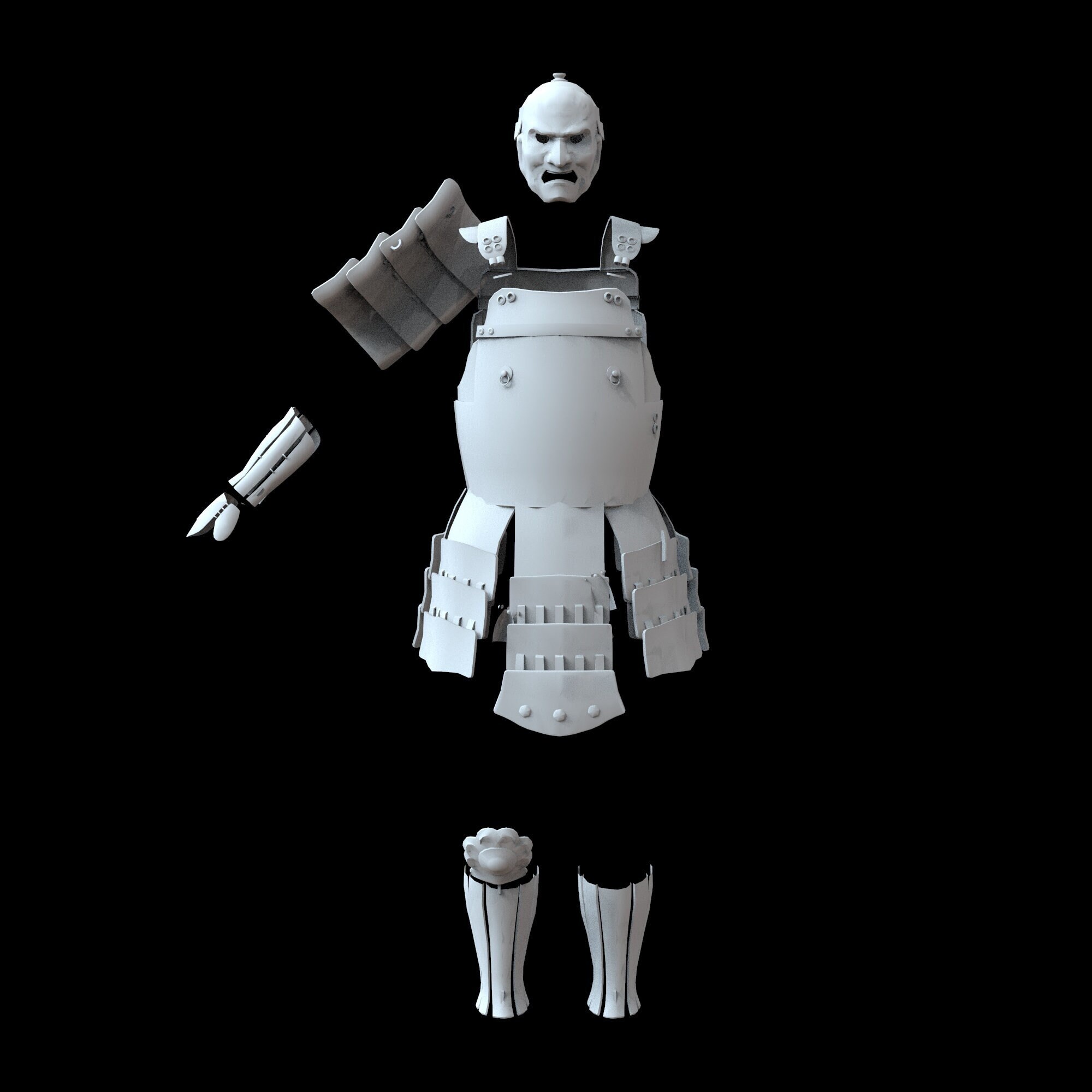 Robot Samurai Armor