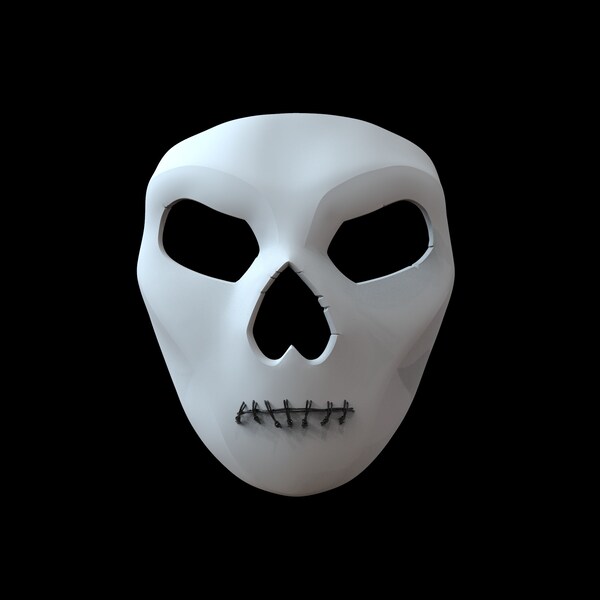Cod Ghost Mask 3d Printing Model - Etsy