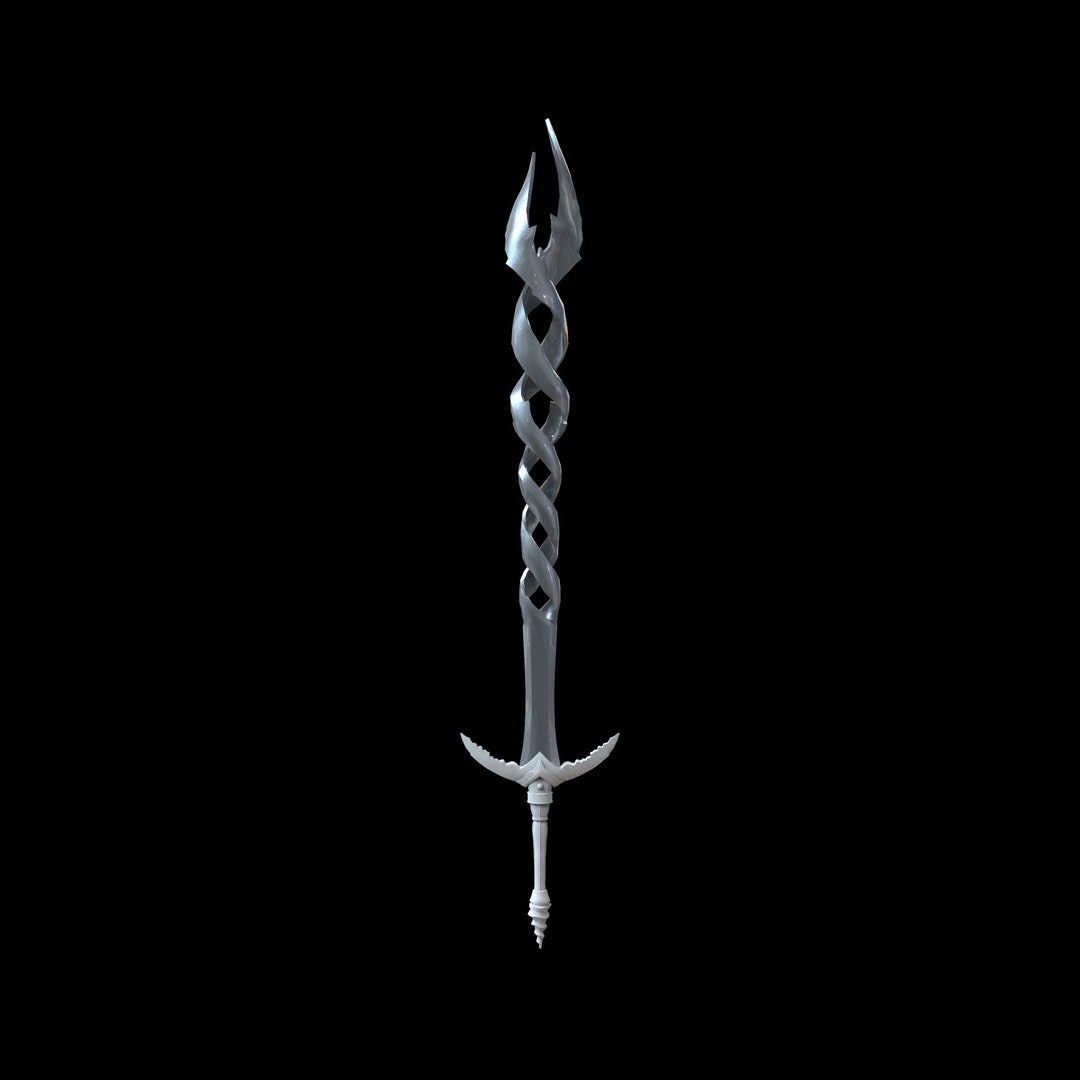 Godslayer Greatsword Full 3D Model STL - Etsy
