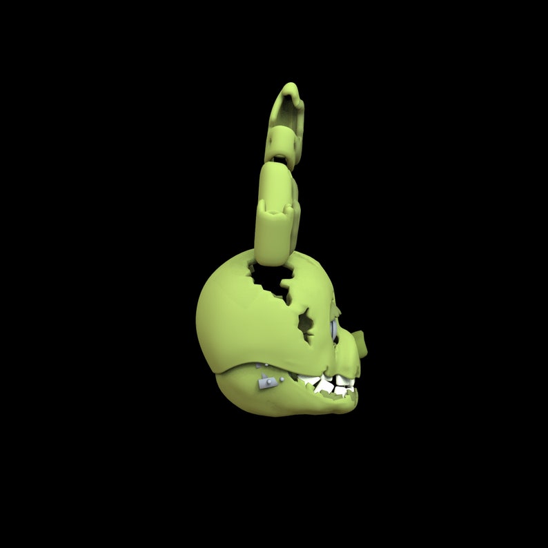 FNAF Springtrap Full Wearable Head 3D Model STL - Etsy Australia