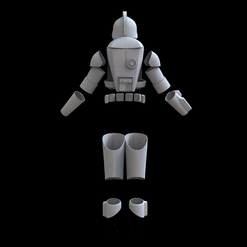 Cylon Centurion Full Wearable Armor With Helmet 3D Model STL - Etsy