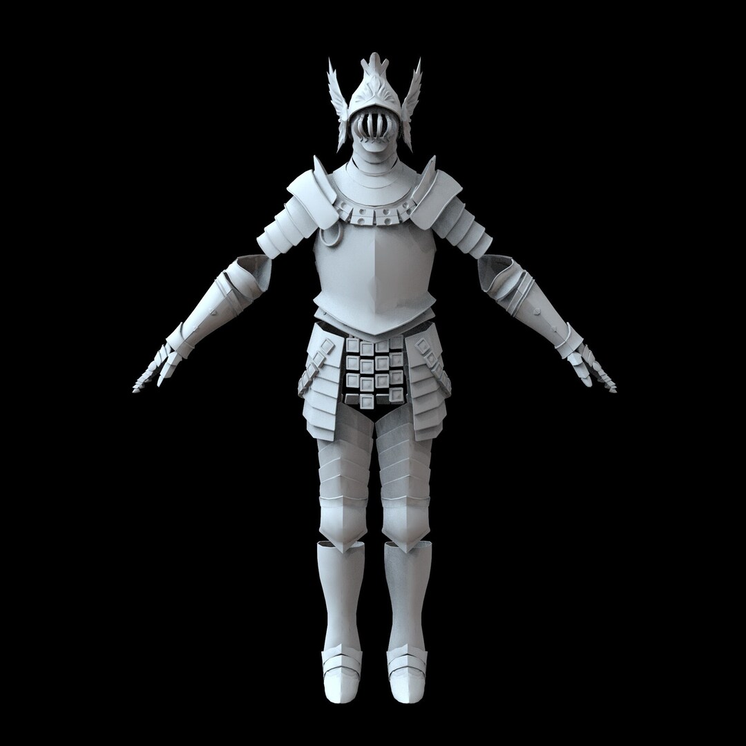 Cleanrot Knight Full Wearable Armor With Helmet 3D Model STL - Etsy