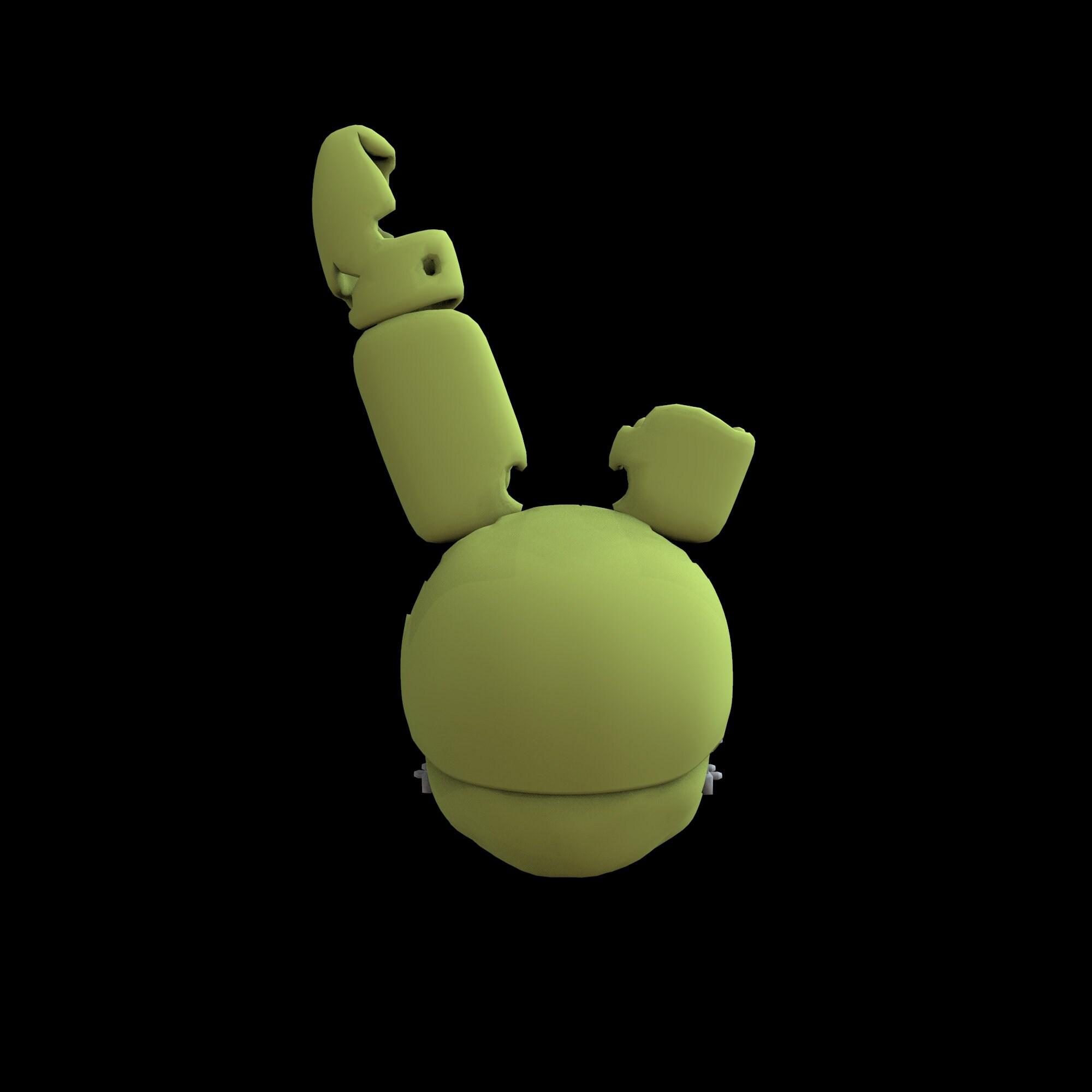 FNAF Springtrap Full Wearable Head 3D Model STL - Etsy