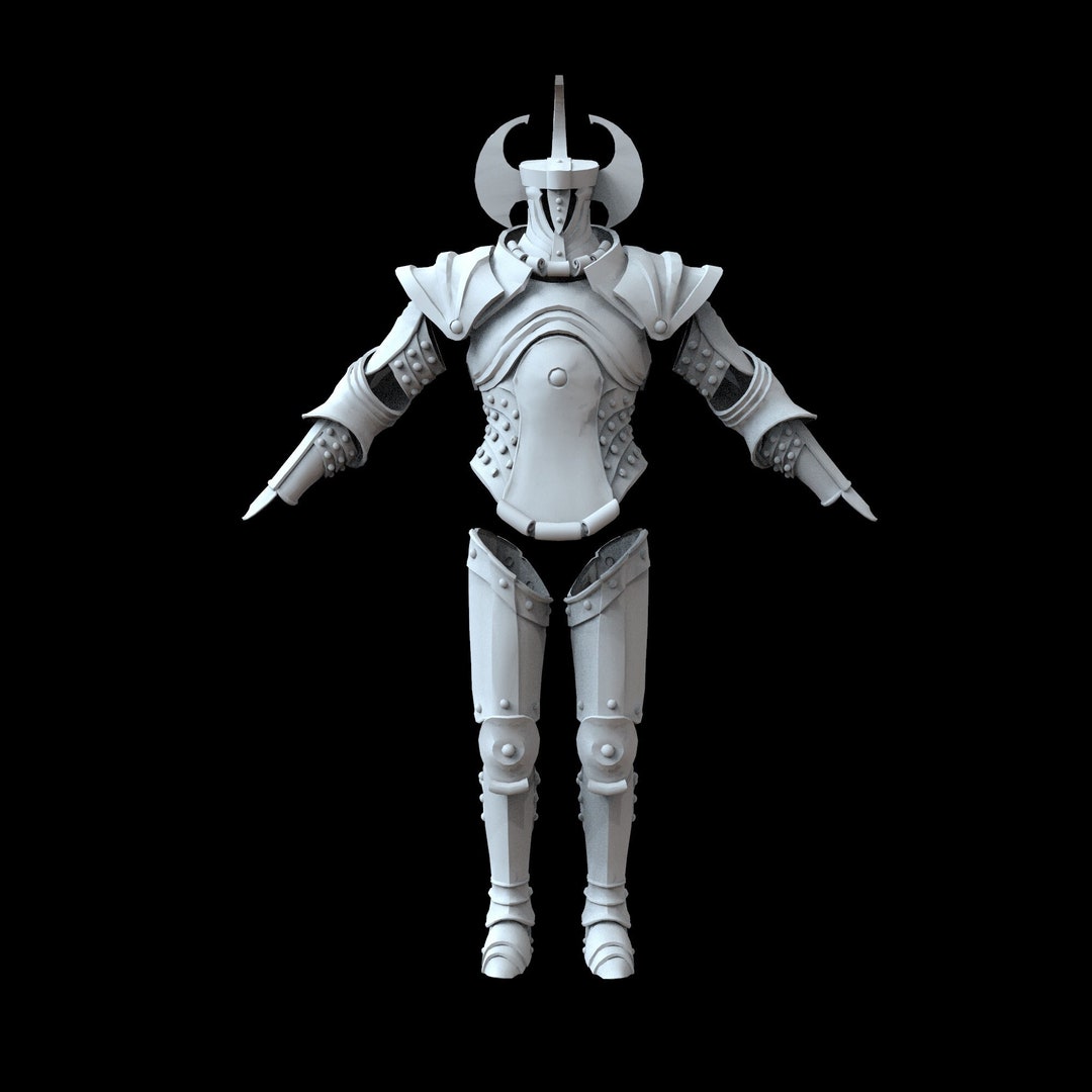 Crucible Axe Knight Full Wearable Armor With Helmet 3D Model - Etsy ...