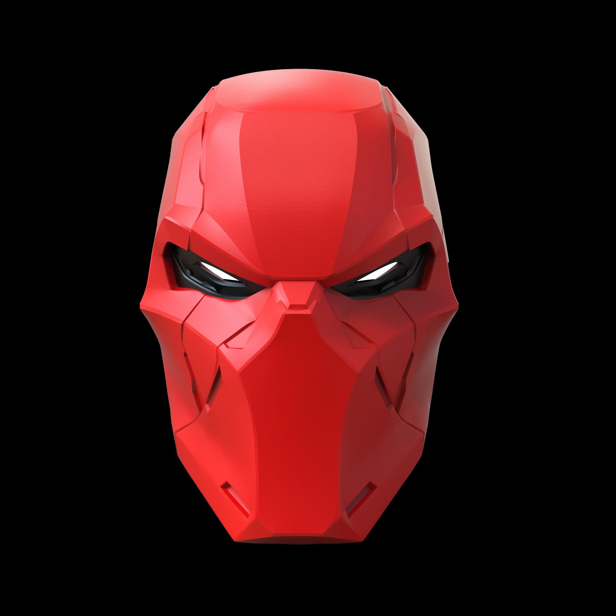 Red Hood Knight Metal Wearable Helmet 3D Model STL - Etsy UK