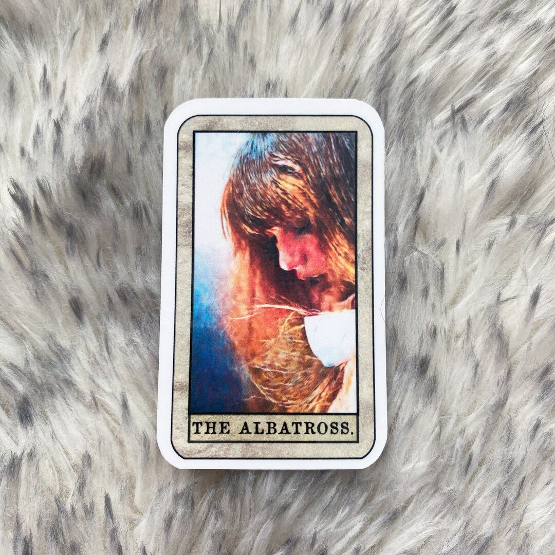 Taylor Swift the Albatross Variant Tortured Poets Department Tarot Card ...