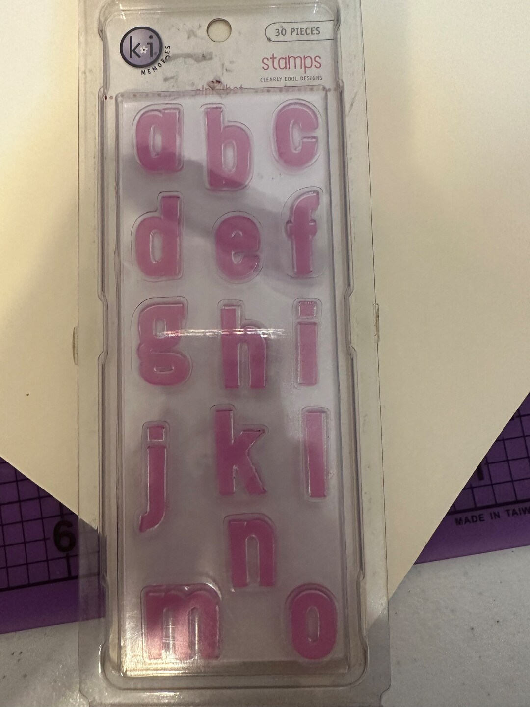 Brand New KI Designs 30 Piece Alpha and Stamps Set - Etsy