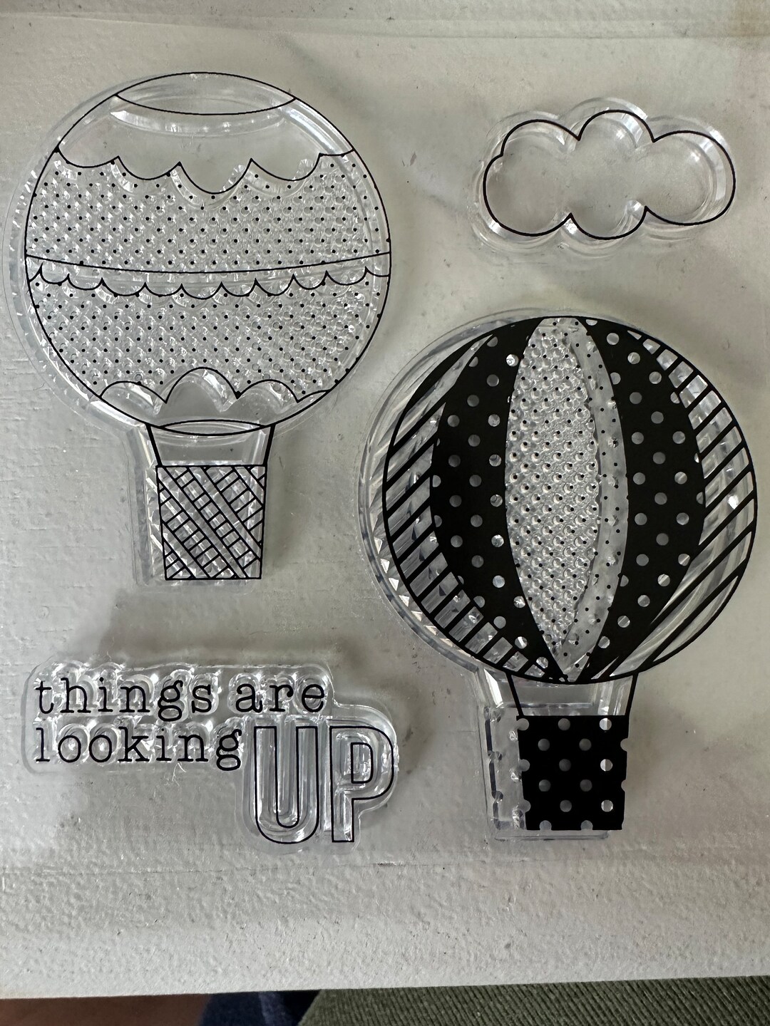 1. Hampton Arts Balloon Stamp Set and Coordinating for Set - Etsy