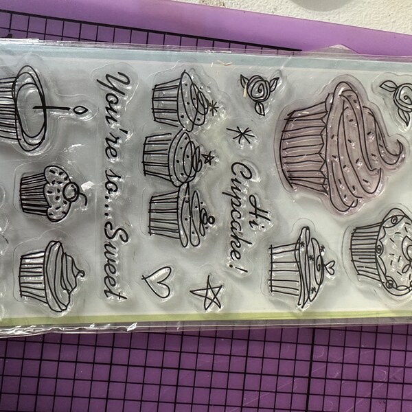 Cupcake Stamp - Etsy