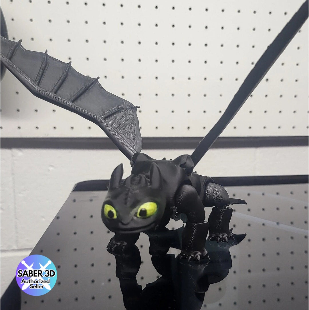 How to Train Your Dragon Toothless XL - Etsy