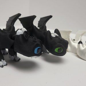 How to Train Your Dragon Night Lights - Etsy