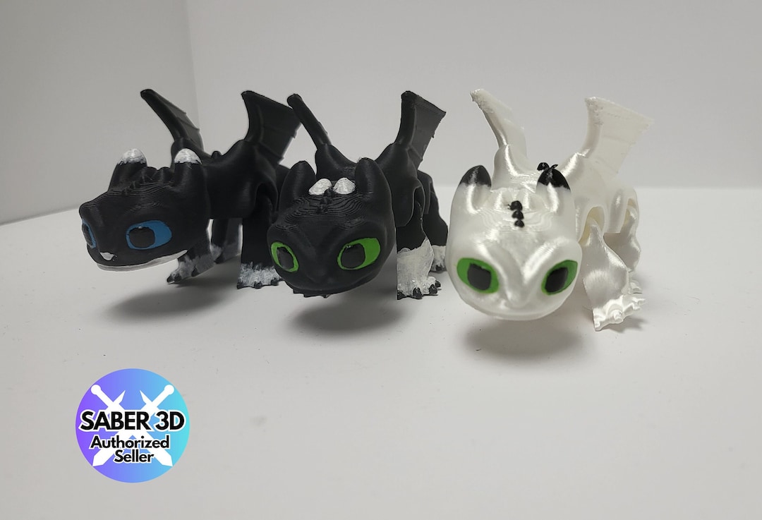 How to Train Your Dragon Night Lights - Etsy