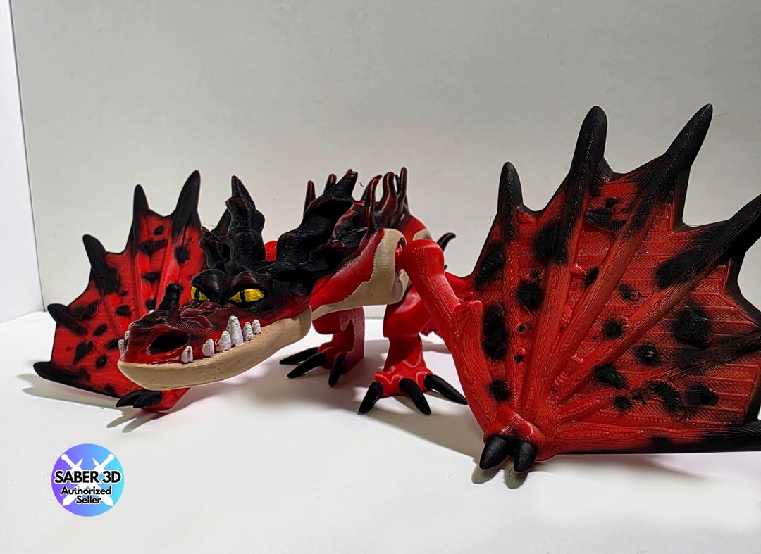 Hookfang (monstrous Nightmare) - Etsy
