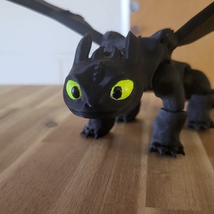 How to Train Your Dragon Toothless XL - Etsy