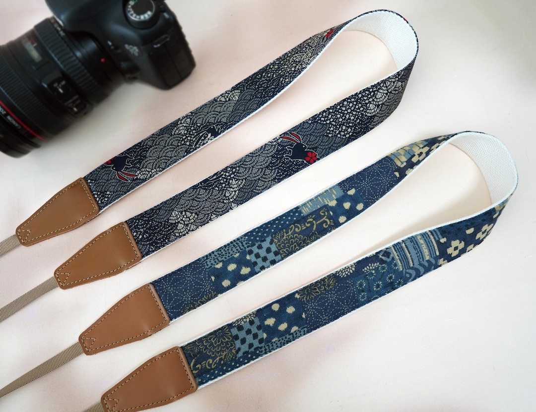 Artisanal Camera Straps With Japanese Motifs, Anti Slip Camera Strap ...