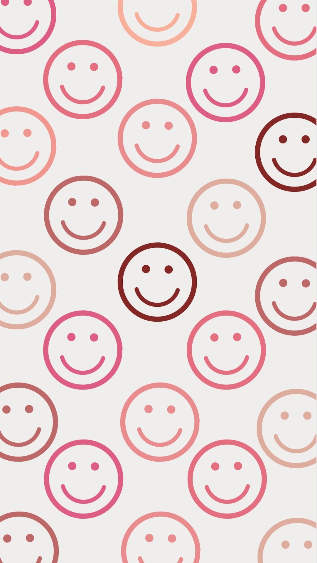 IPhone Wallpaper- Smiley Face- Boho- Hippie -wallpaper for Ios - Etsy