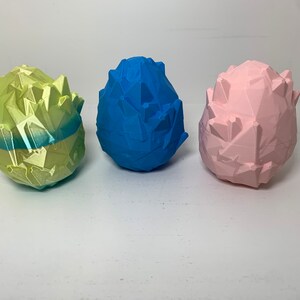 3D Printed Crystal Egg + Articulating Baby Dragon - Mothers Day Gift ...