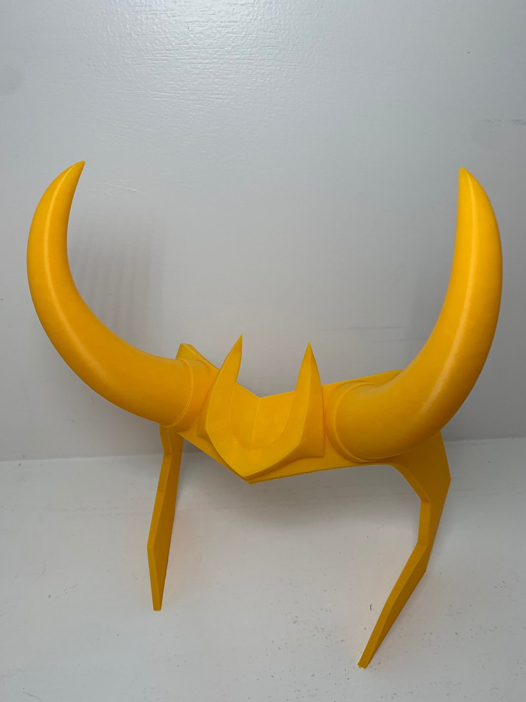 Loki Crown, 3D Printed Golden DIY Loki Cosplay Helmet, Loki Crown With ...