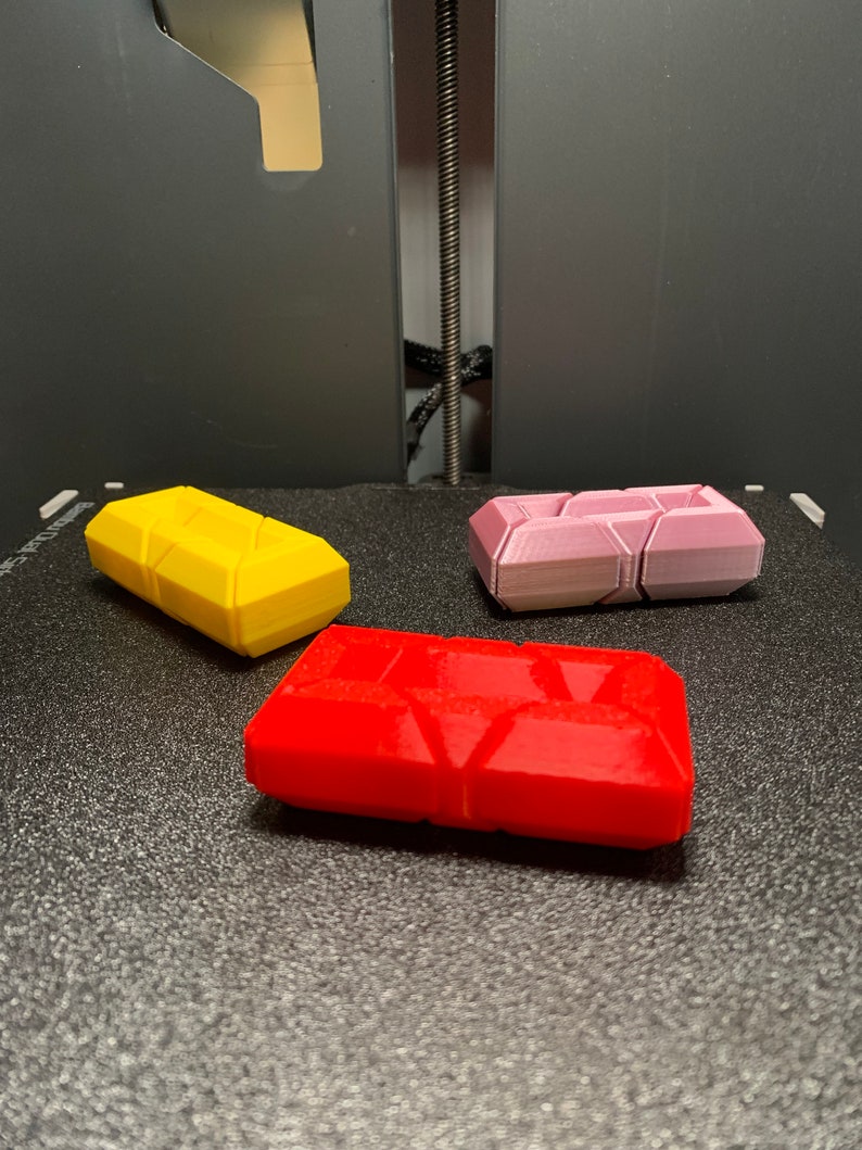 Fidget Toy Octatwist Rectangle 3D Printed Stress Relieving Fidget Desk ...