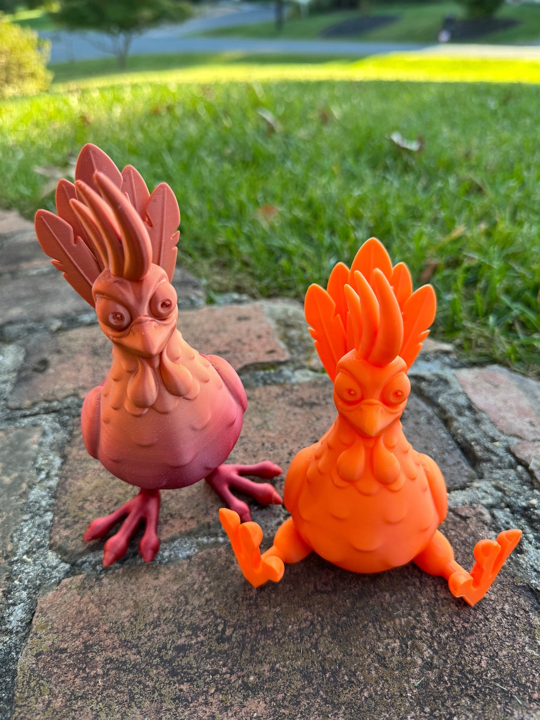 Turkey Fidget Toy, 3D Printed Articulated Turkey Thanksgiving Decor for ...