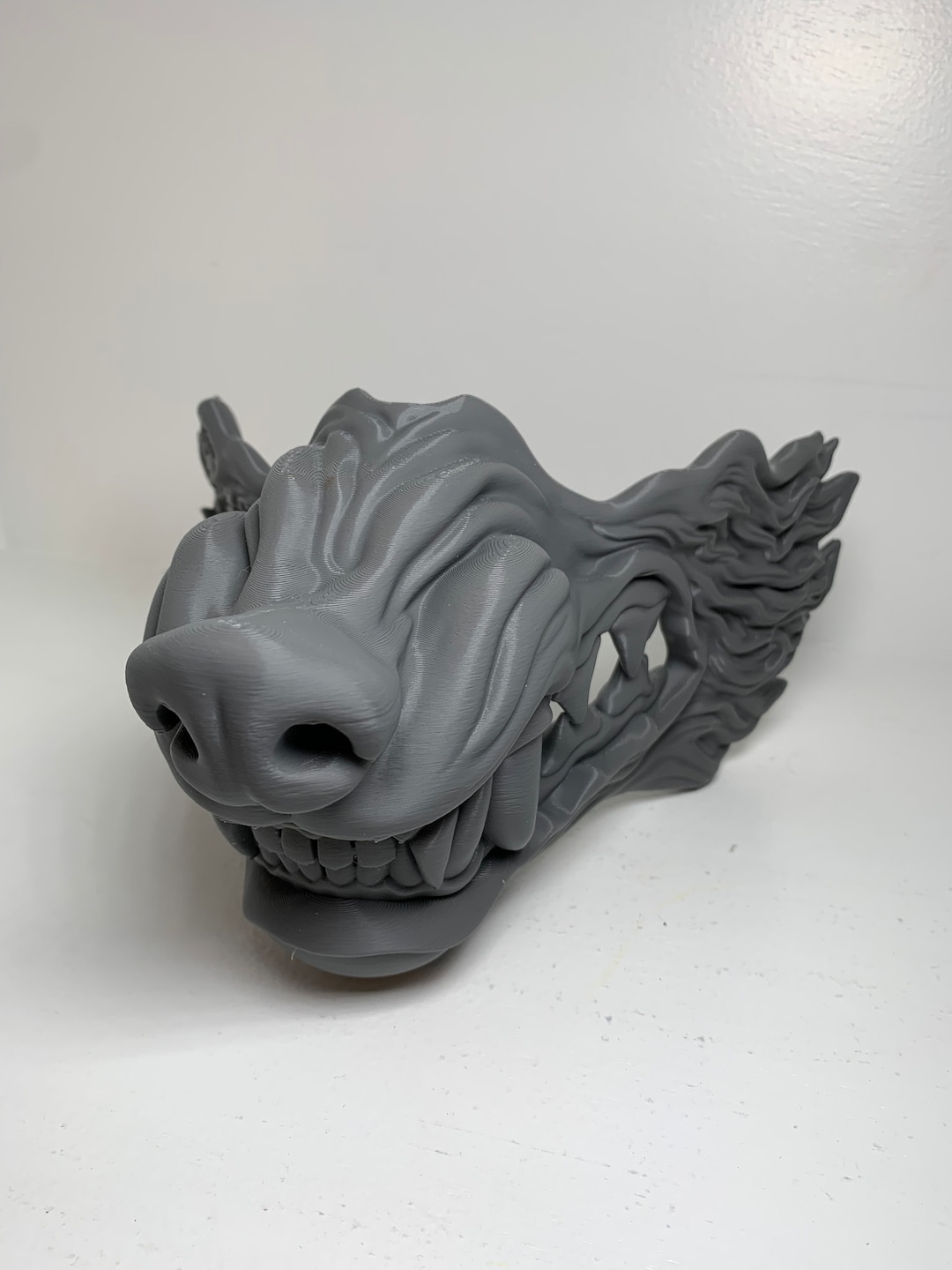 Wolf Mask, 3D Printed Cosplay or Costume Animal Wolf Face Mask, Wolf ...