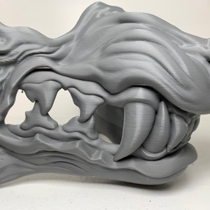 Wolf Mask, 3D Printed Cosplay or Costume Animal Wolf Face Mask, Wolf ...