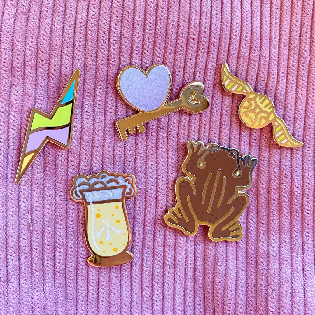 Wizard Items Enamel Pins - Etsy