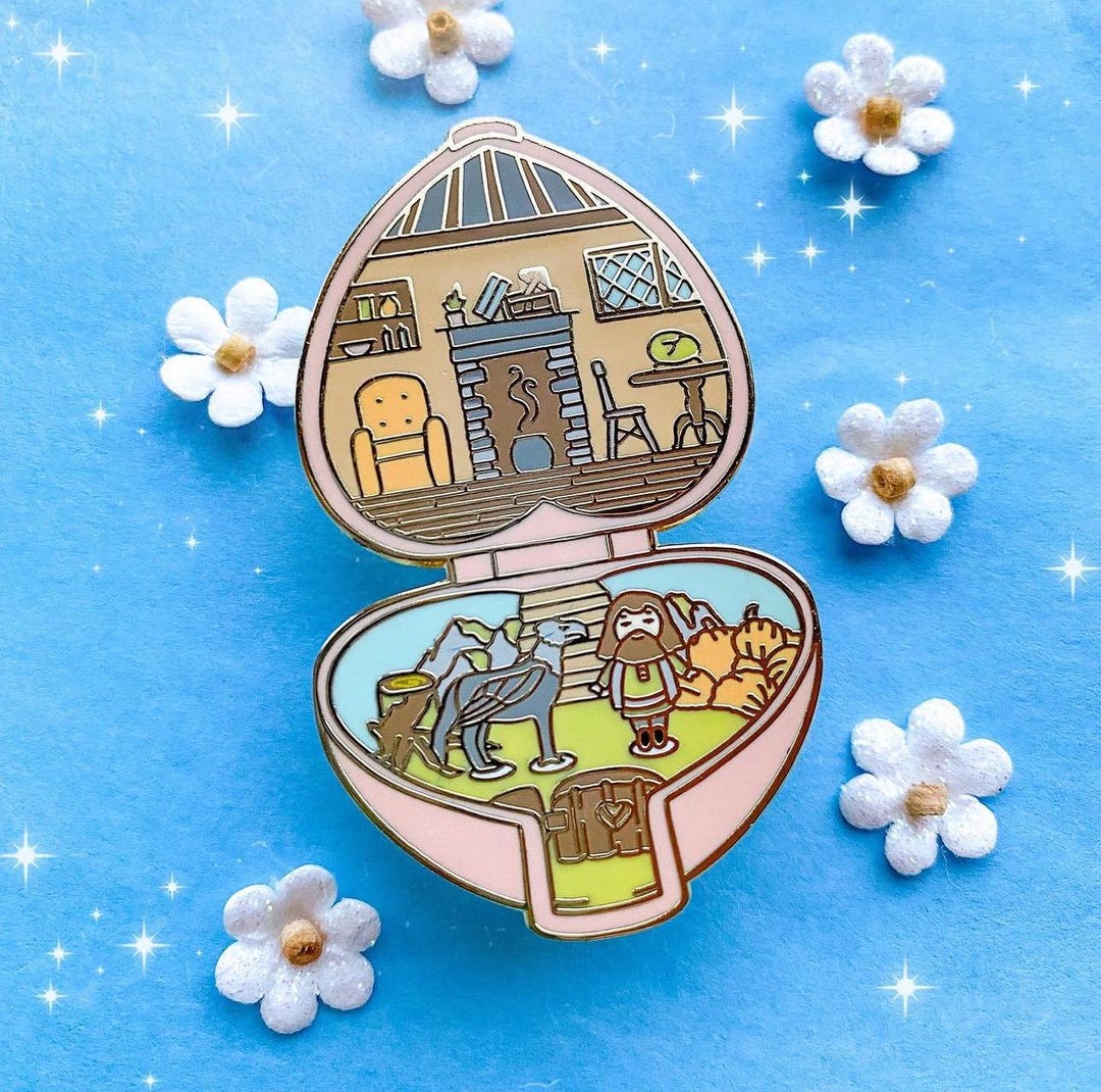 Haggo Hut Pocket Enamel Pin | OPEN EDITION - Etsy