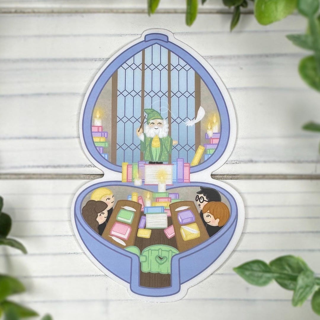 Charms Class Pocket Sticker - Etsy