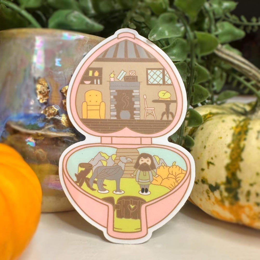 Haggo Hut Pocket Sticker - Etsy
