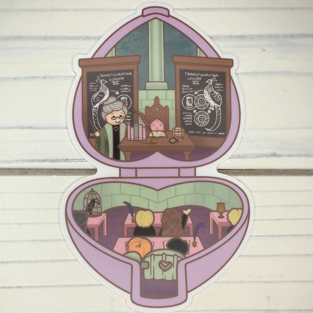 Transfiguration Class Pocket Sticker - Etsy