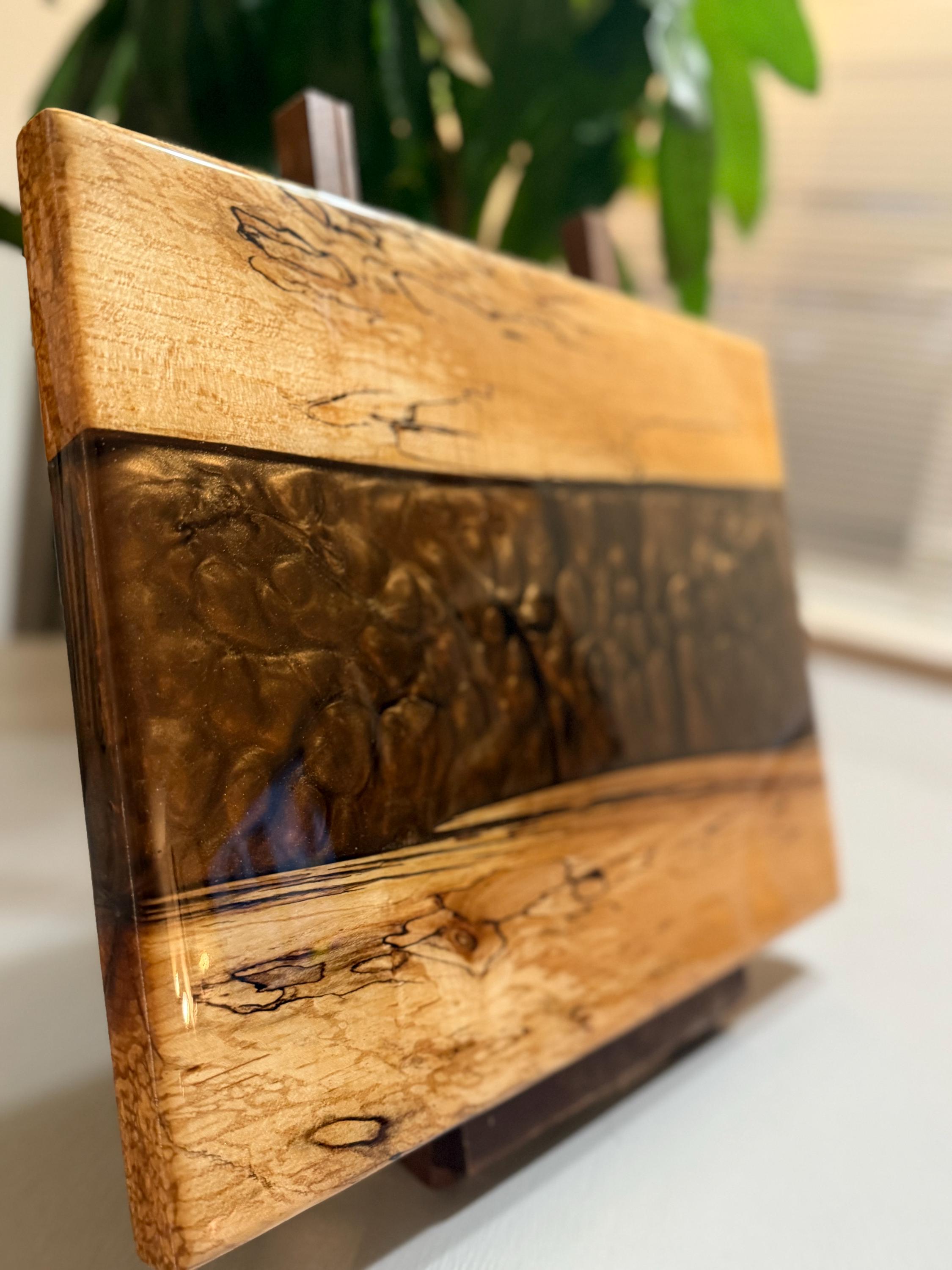 Spalted Maple and Copper Board - Etsy