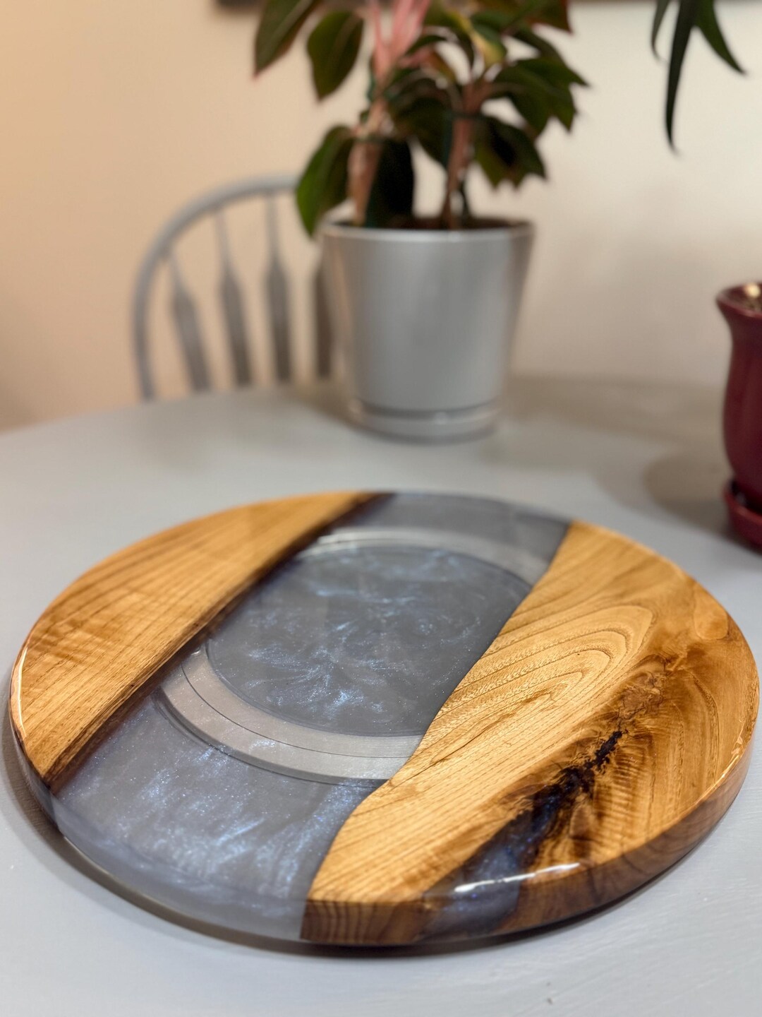 Lazy Susan - Clear/blue - Etsy