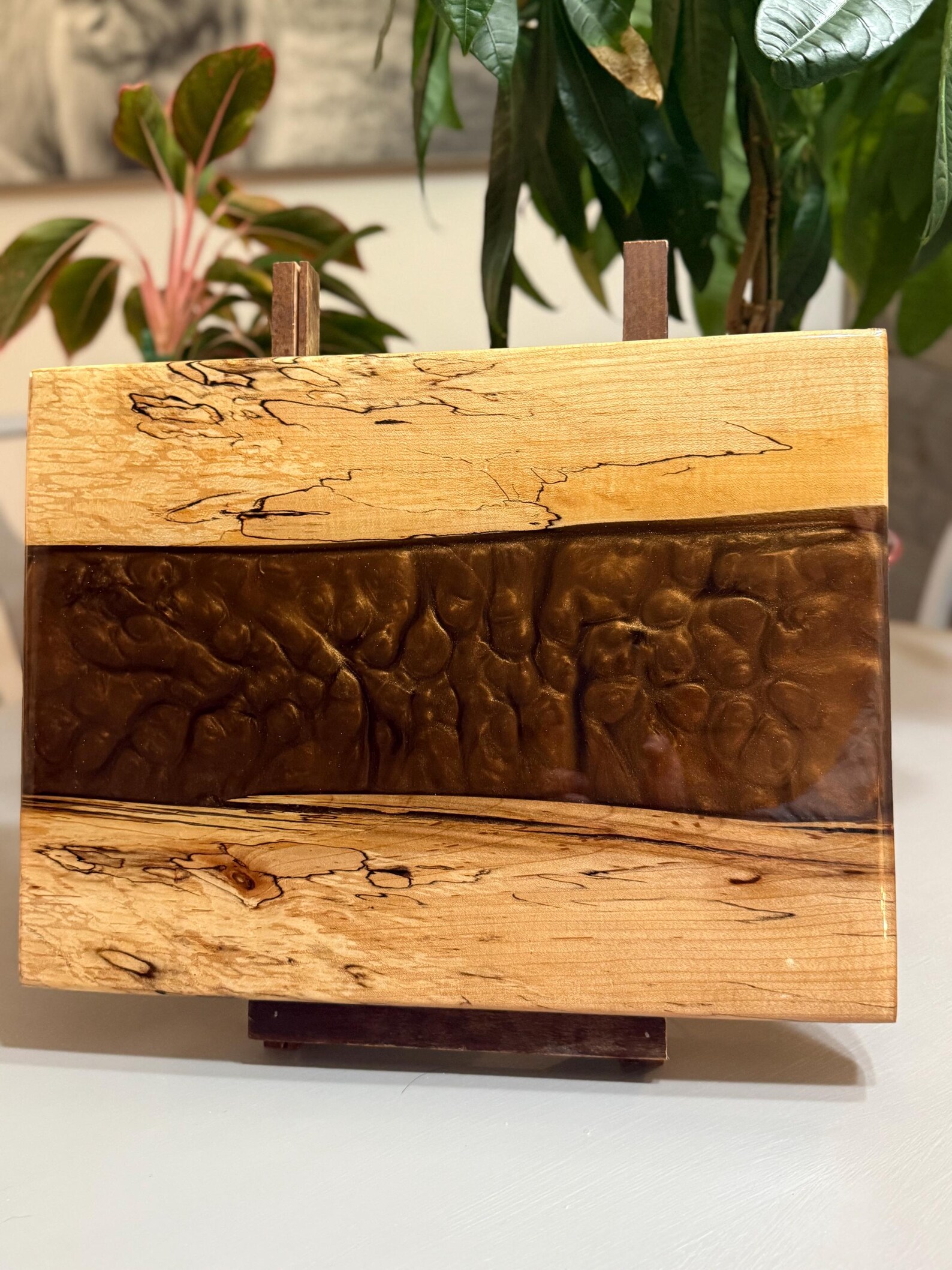 Spalted Maple and Copper Board - Etsy