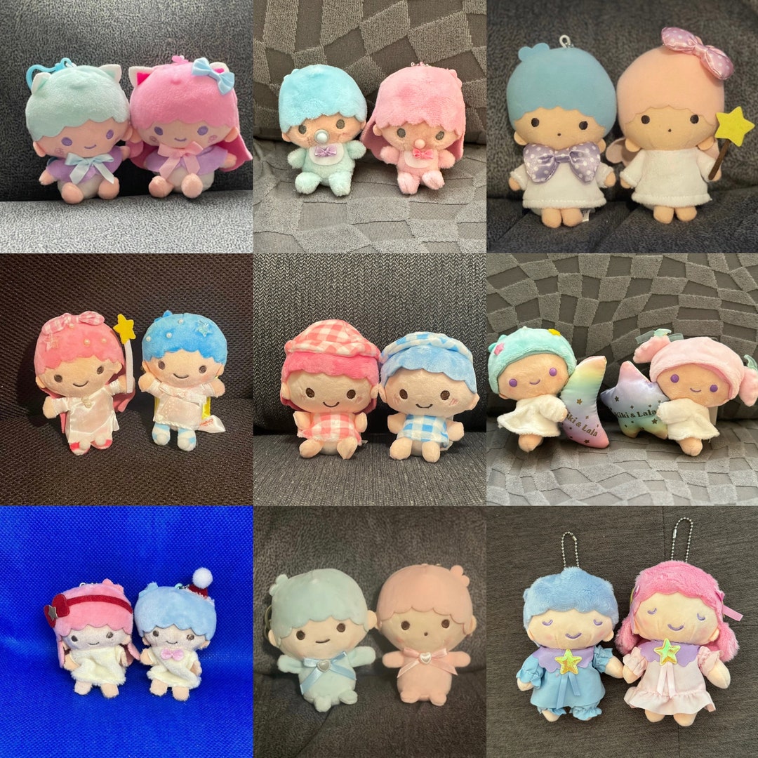 Little Twin Stars Plush Keychains - Etsy