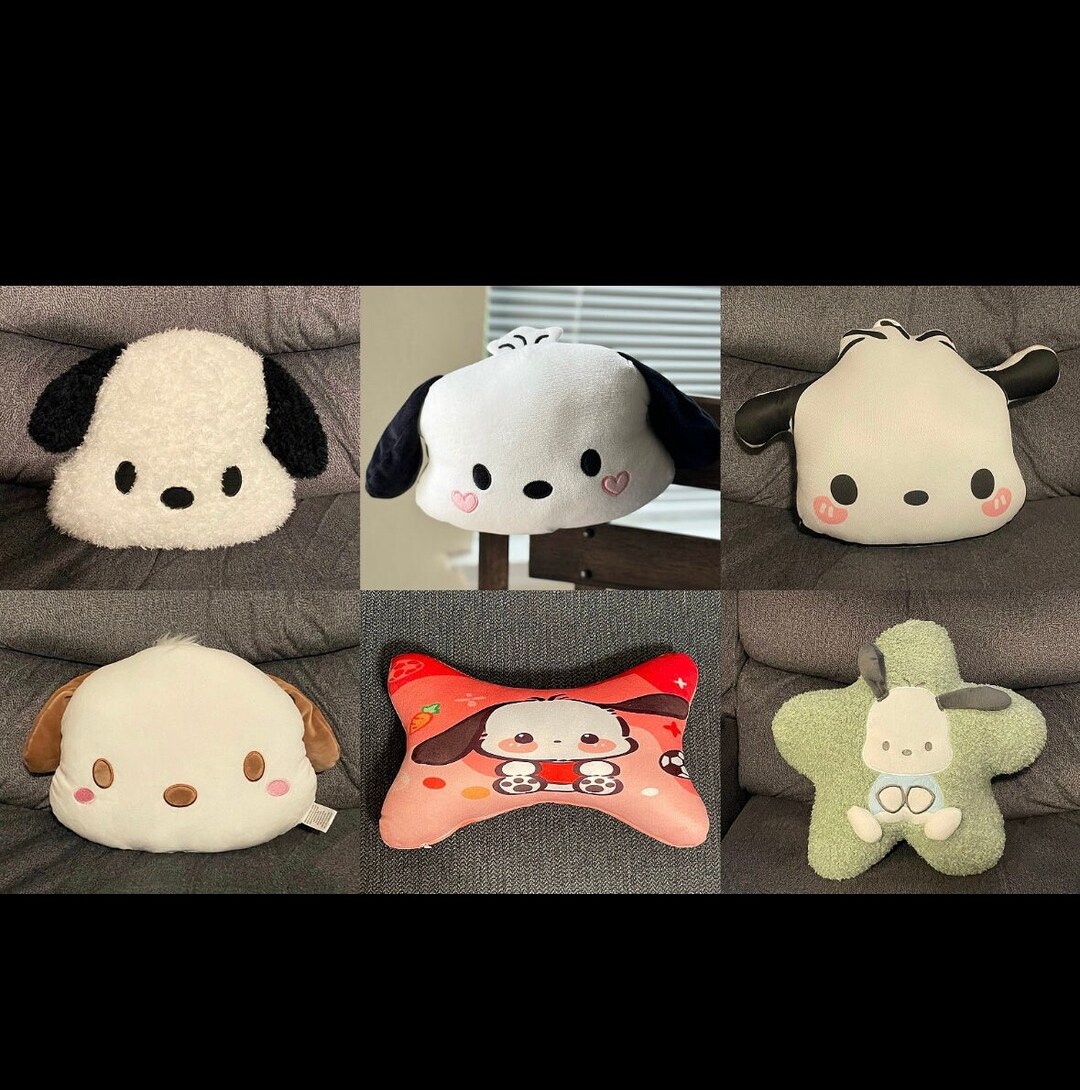 Pochacco Car Headrest Pillow - Etsy