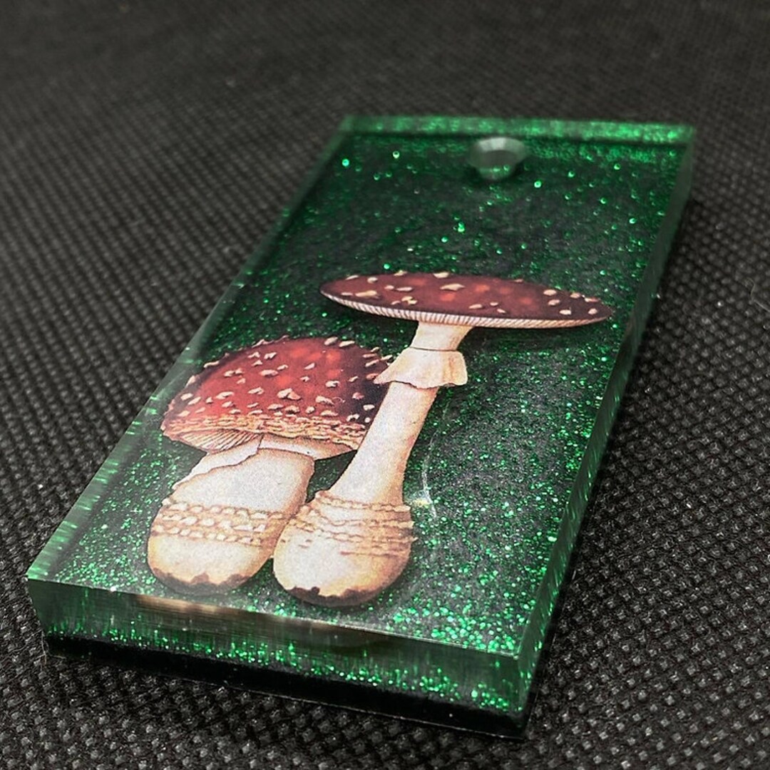 Multiple Styles Mushroom Keychains - Etsy